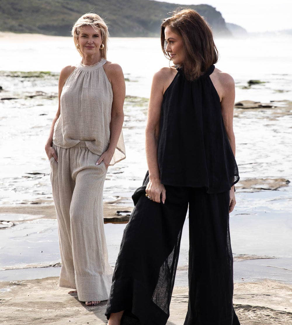 Eadie Lifestyle Linen Clothing | LUXAMORE