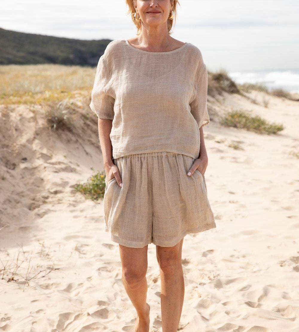 Eadie Lifestyle Linen Clothing | LUXAMORE